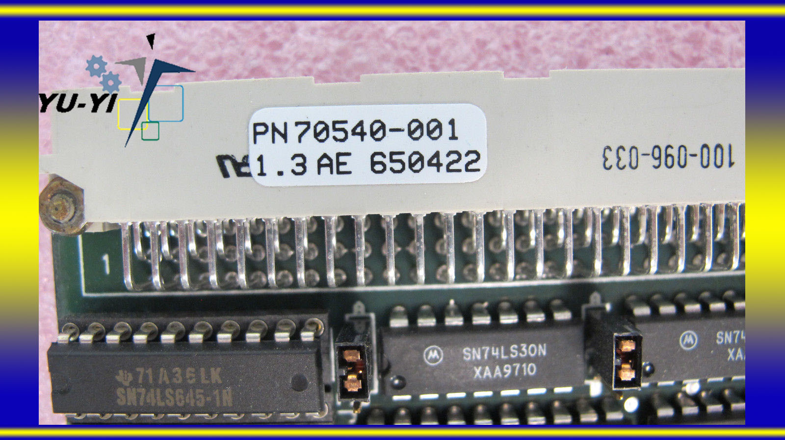 XYCOM VMEbus XVME-540 70540-001 1.3 431285 - PLC DCS SERVO Control MOTOR POWER SUPPLY IPC ROBOT